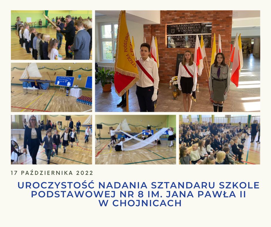 Uroczyste nadanie sztandaru naszej szkole - Szkoła Podstawowa nr 8 w ...